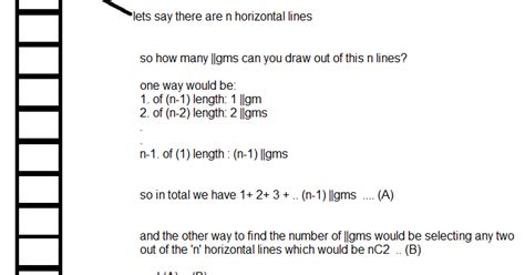 Numbers Combinatorics And Sum Of Natural Numbers