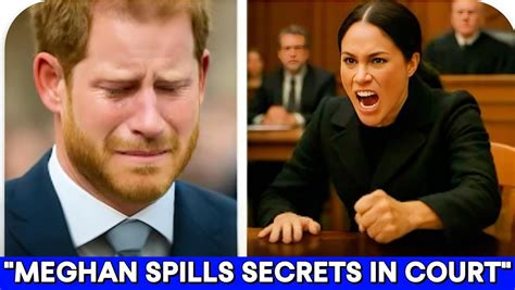 Courtroom Chaos: Meghan Markle’s Emotional Breakdown Leaves Prince Harry in Tears — Final Words ...