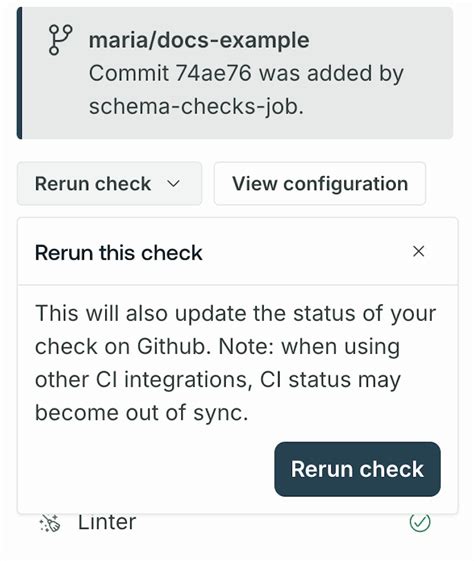 run schema checks apollo graphql docs