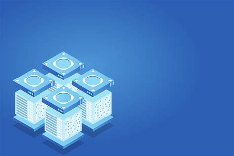 Concept Of Big Data Processing Energy Station Of Future Server Room Rack Data Center 4835145