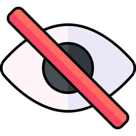 Not Visible Free Ui Icons