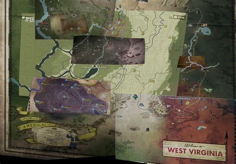 Fallout 76 S Map On A Real Map R Fo76 58 Off