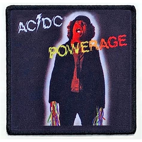 Acdc Našitek Powerage Album Cover