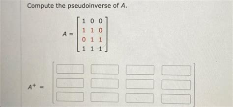 Linear Algebra Help Please Chegg Com