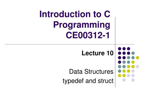 ppt introduction to c programming ce00312 1 powerpoint presentation