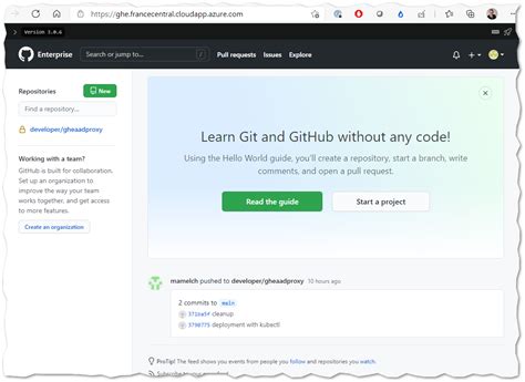GitHub Enterprise Server With Azure AD Auth Git MFA Melcher Dev