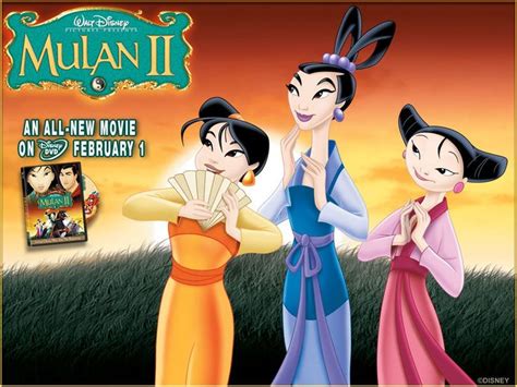 Three Princesses Su Ting Ting Mei Mulan Ii Mulan Ii Mulan Forgotten Disney