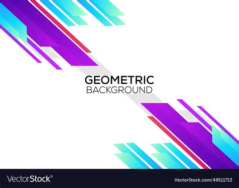 Geometric Modern Background Design Abstract Vector Image