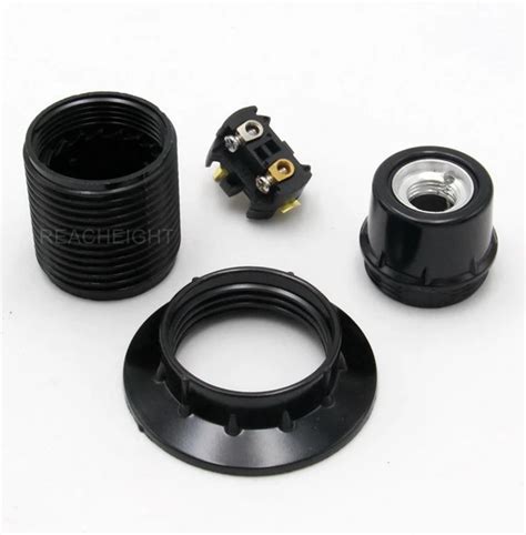 촛대 소켓 링 블랙 페놀 Candelabra 기본 램프 홀더 라이트 소켓 E12 램프 소켓 교체 Buy 고온 램프 홀더e12 E14 램프 홀더스레드 램프 홀더