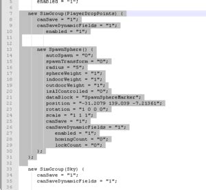 Spawn Point On New Map Please Help BeamNG