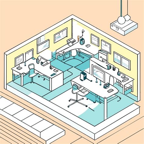 Individual Spaces Suitable For Different Working Styles With Modular Furniture And Flexible