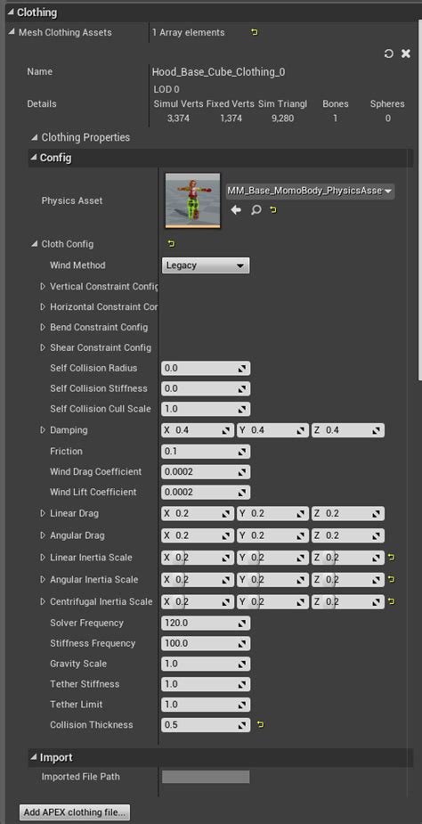 weird cloth collision r unrealengine