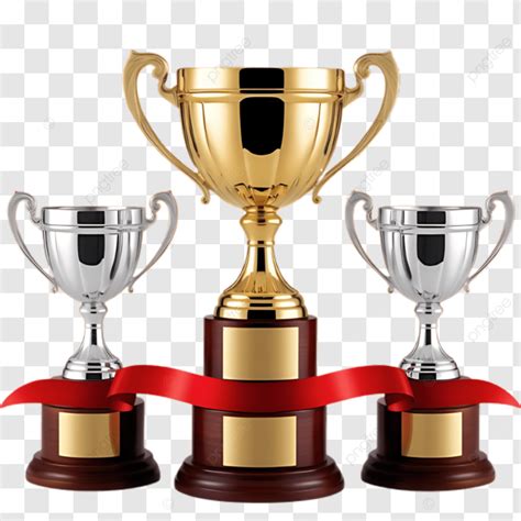 우수성을 축하하는 금은 트로피 트로피 상 성취 Png 일러스트 및 이미지 에 대한 무료 다운로드 Pngtree
