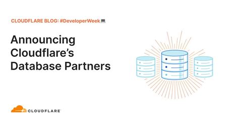 announcing cloudflare s database partners r cloudflare