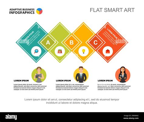 Three Options Workflow Process Chart Template For Presentation Stock Vector Image Art Alamy