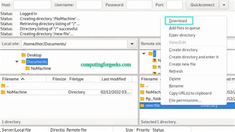 Configure Vsftpd Ftp Server On Rocky Linux 8almalinux 8