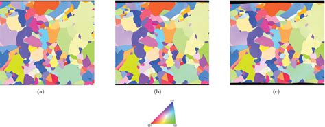 Inverse Pole Figures Corresponding To Macroscopic Strain Equal To 06
