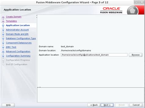 Creating Weblogic Domain For Fusion Middleware Oraclenext Solution