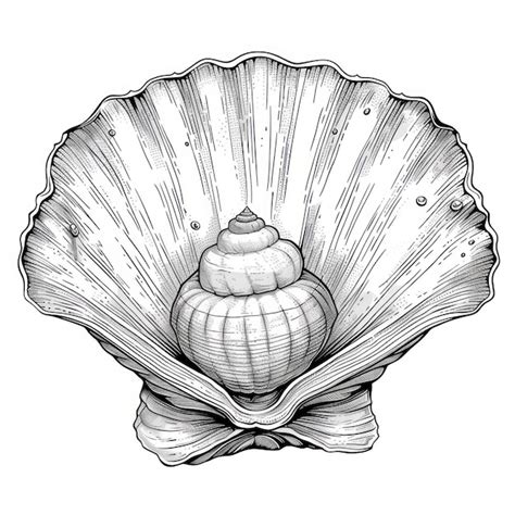 Concha Desenho Lapis Imagens Download Grátis No Freepik