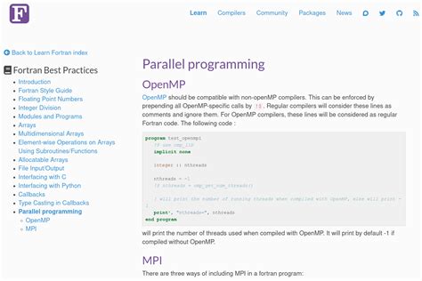 Transfer Fortran Org Content Issue Fortran Lang Webpage GitHub