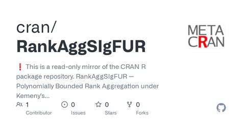 Github Cran Rankaggsigfur This Is A Read Only Mirror Of The Cran R Package Repository