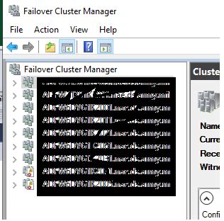 Sql Server Failover Cluster Manager Location Of The Stored Clusters Server Fault