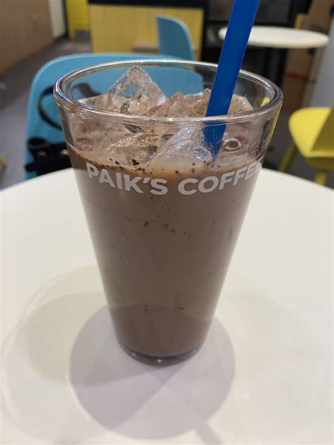 초코맛 커피 카페모카