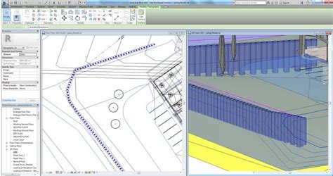 revit structure and dynamo piled wall systems tutorial — autodesk revit