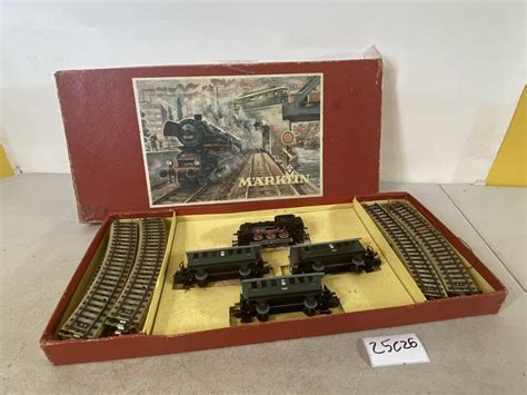 Marklin 3100 Original Box Set Vintage Model Trains Lot 25c26 Ebay