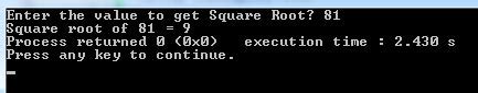 4 Ways To Calculate Square Root In C Sqrt Sqrtf Sqrtl Custom Function