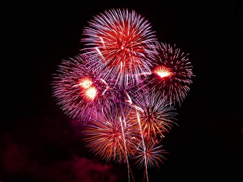 Fotos Gratis Noche Celebracion Cielo Nocturno Pirotécnica