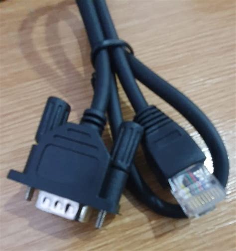 Rj45 To Rs232 9 Pin Db9 Serial Port Female To Rj45 Ethernet Cable 5