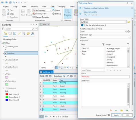 Entering Information Into Table Fields In Arcgis Pro Gis Tuto
