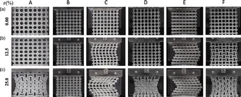 Deformation Pattern And Evolution Of Microstructure Of Architected