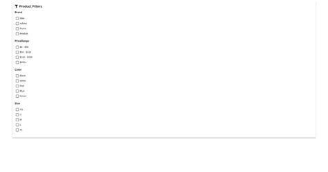 Filter Container Free React Mui Component