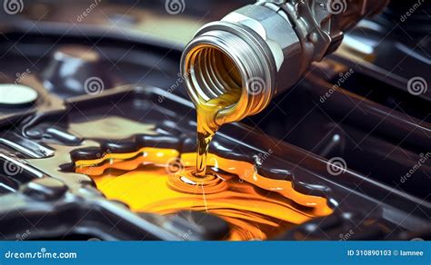 Scene Of Engine Oil Leak Detection Process In Actionai Generated Stock Image Cartoondealer