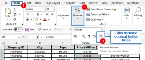 How To Round Numbers In Excel Without Formula 4 Quick Tricks Excel