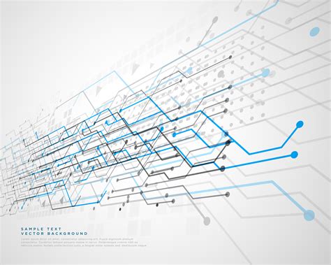 background of abstract technology circuit board network lines