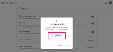 How To Import Passwords Into Google Chrome Using A CSV File