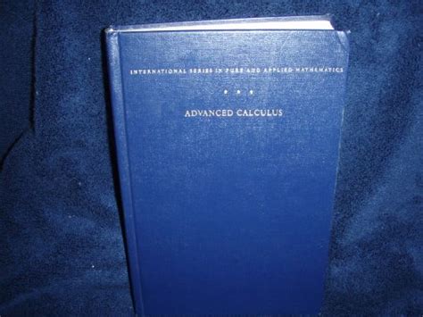 Advanced Calculus International Series In Pure And Applied Mathematics Third Edition Buck