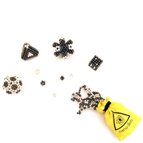 Nanodots Magnetic Constructors Silver 216 Dots Iwoot