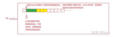 动态内存管理那些事：malloc、calloc、realloc、free、柔性数组 知乎