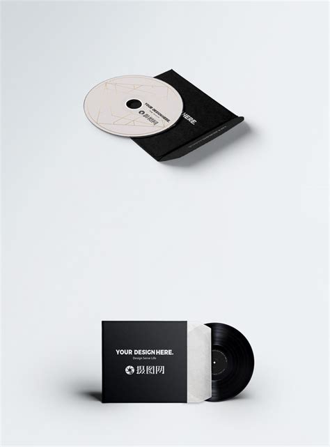 Cd 디스크 포장 목업mockup 이미지 사진 400846956 무료 다운로드