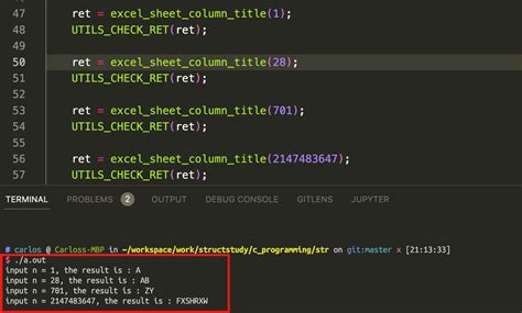Leetcode168：excel表列名称（excel Sheet Column Title） · Issue 53 · Carloscn