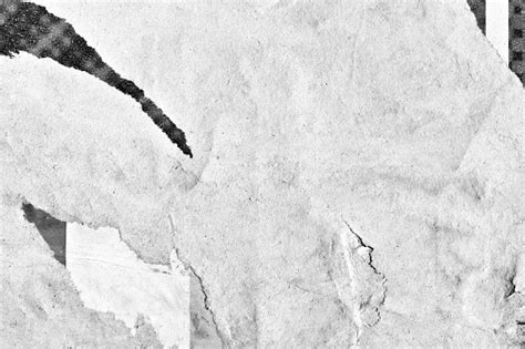 빈 화이트 블랙 오래 찢 어 찢어진 종이 구겨진 된 포스터 그런 지 텍스처 배경 화면 배경 표지 0명에 대한 스톡 사진 및 기타