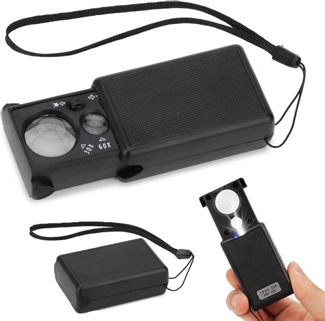 Rongon Handheld Magnifying Glasses Mini Pocket Magnifier