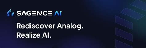 Analog Inference Is Now Sagence Ai Sagence Ai