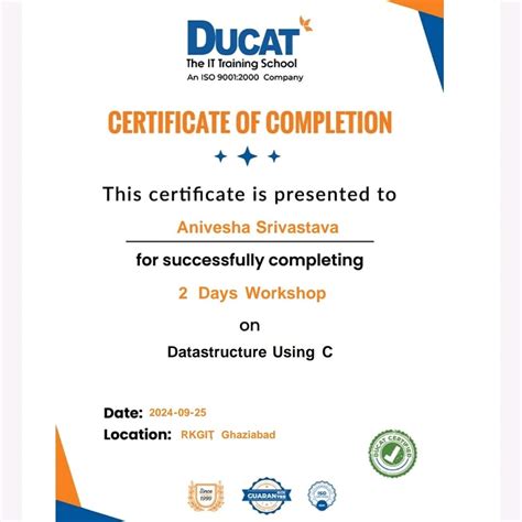 Anivesha Srivastava On Linkedin Datastructure C Ducat