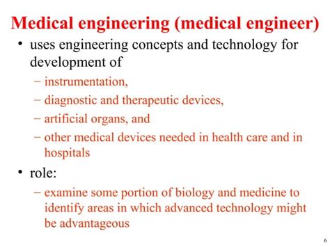 Biomedical Engineering Bme Ppt