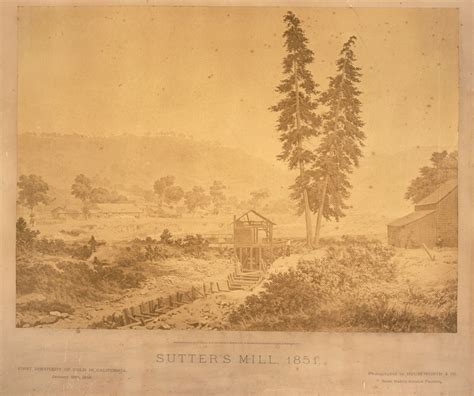 Gold Rush Gold Discovery And The Gold Rush California State Library
